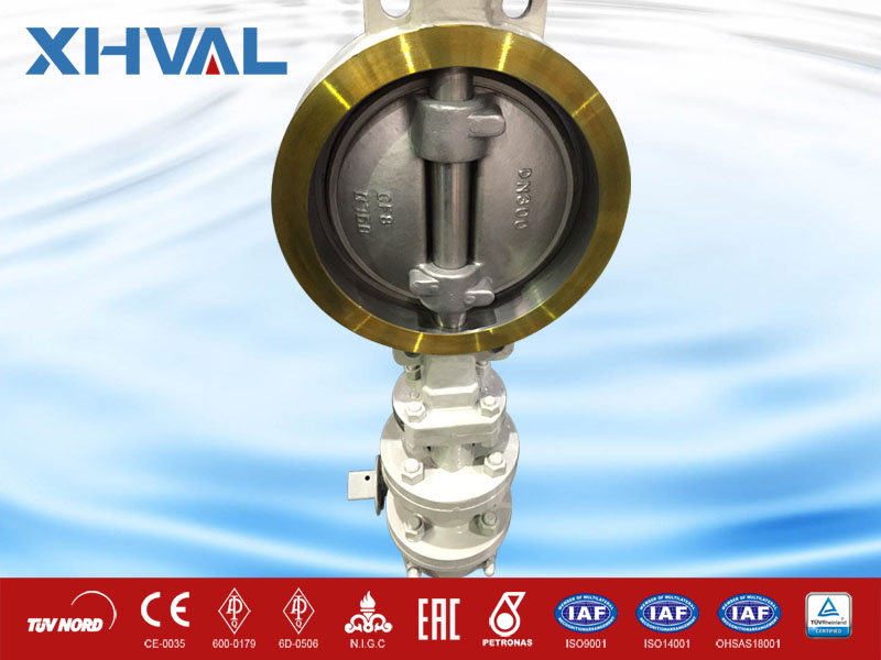 Metal seal butterfly valve