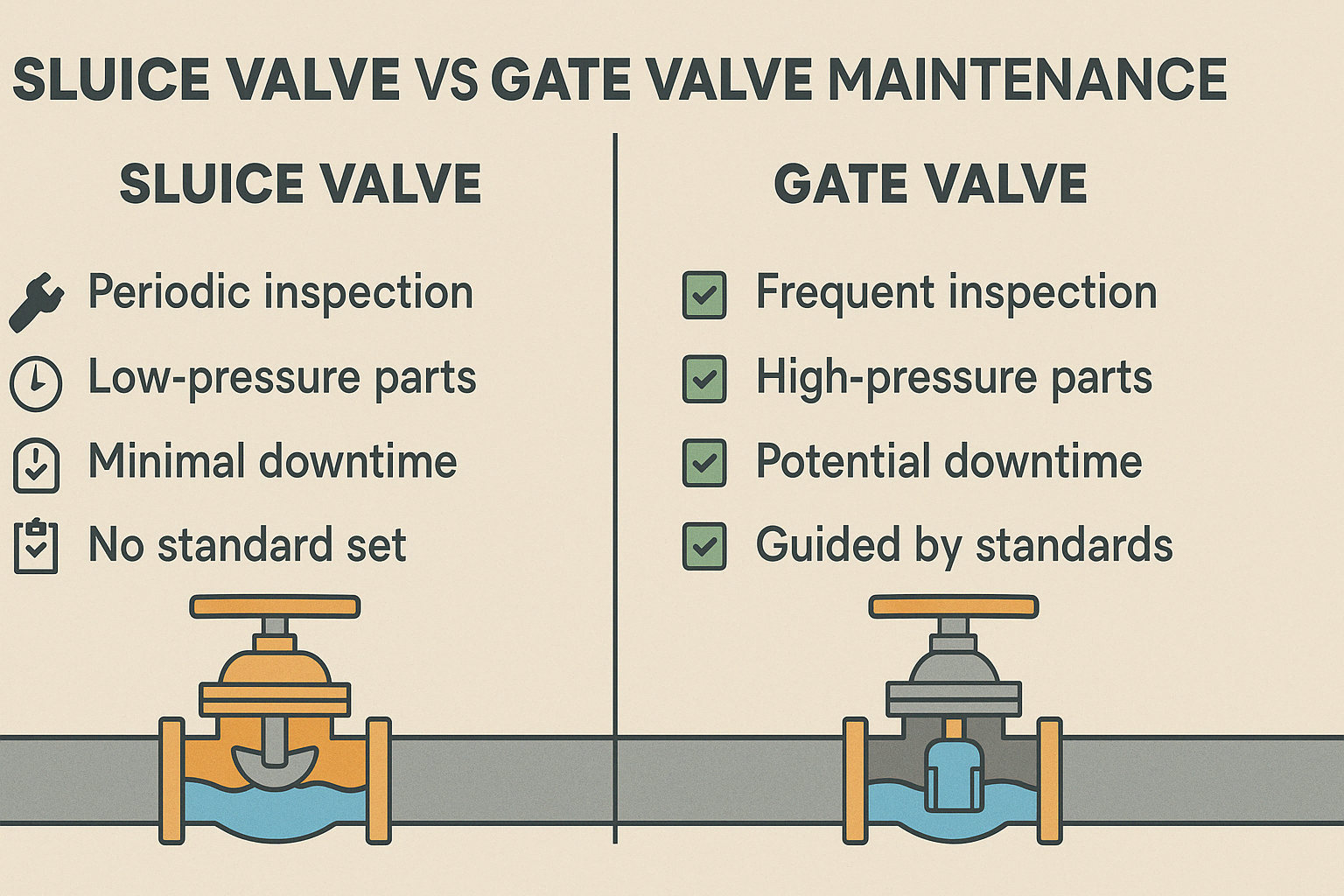 Sluice Valve vs Gate Valve: What's the Difference & Which One to Use?
