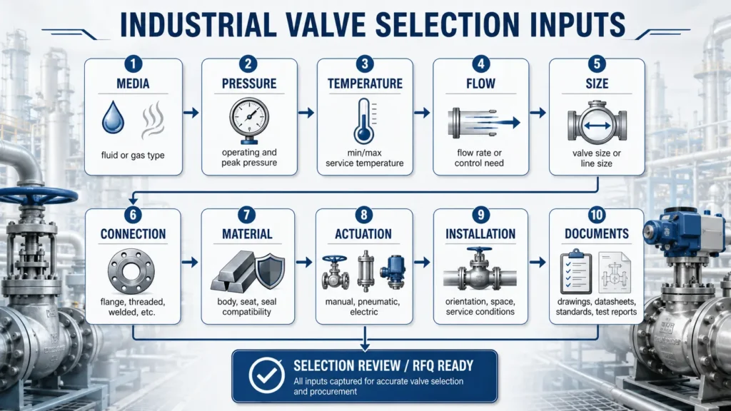 Industrial Valves: Applications, Functions & Selection Checks
